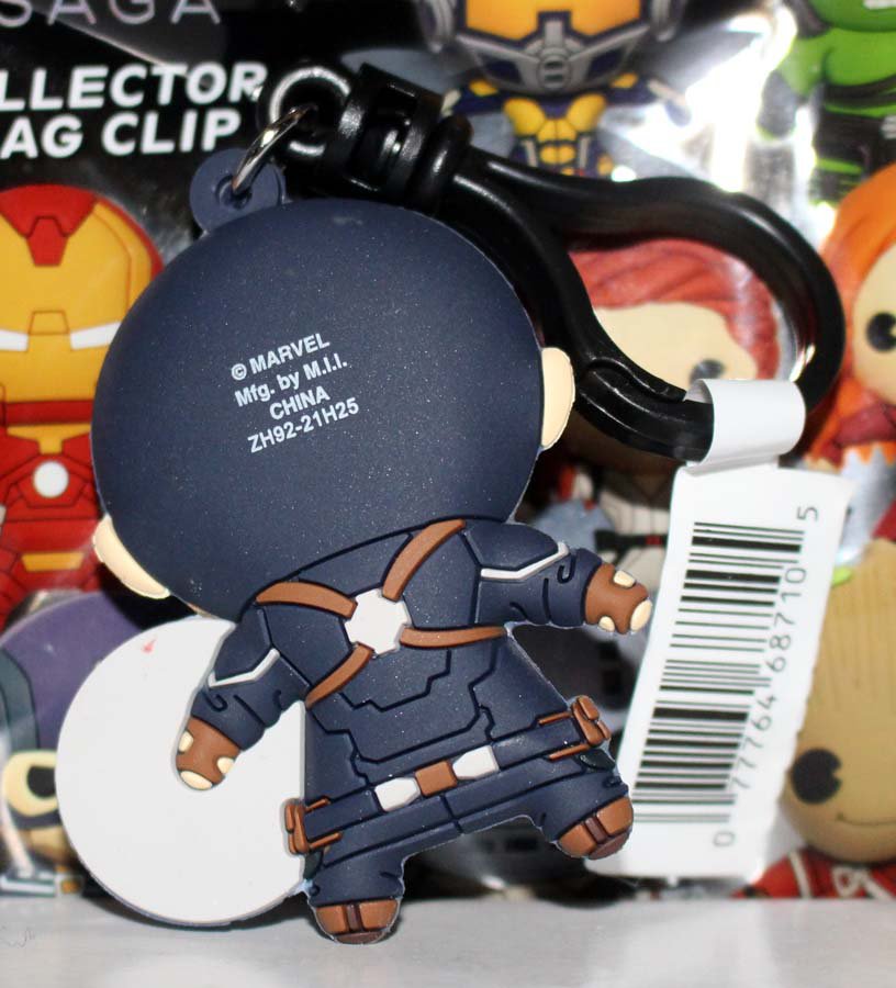 Disney Marvel Infinity Saga Figural Bag Clip Captain America