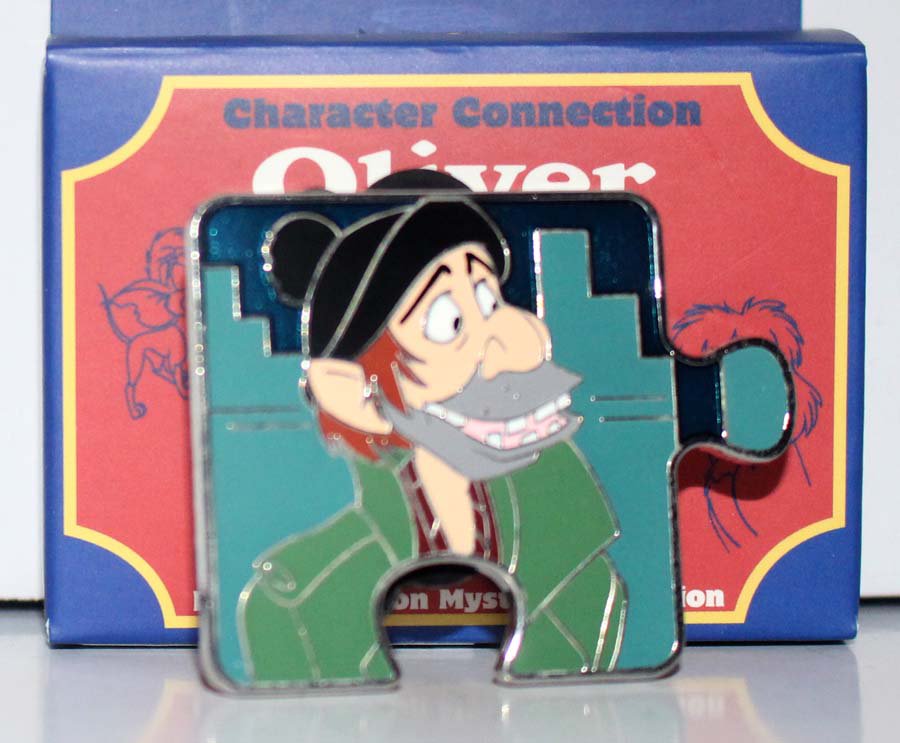 Disney Oliver and Company Character Connection Puzzle Piece Mystery Pin ...