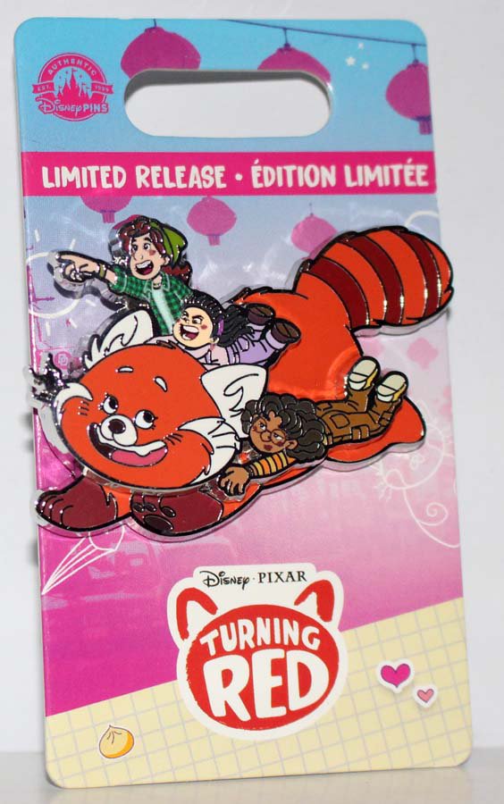 Disney Pixar Turning Red Characters Pin Limited Release