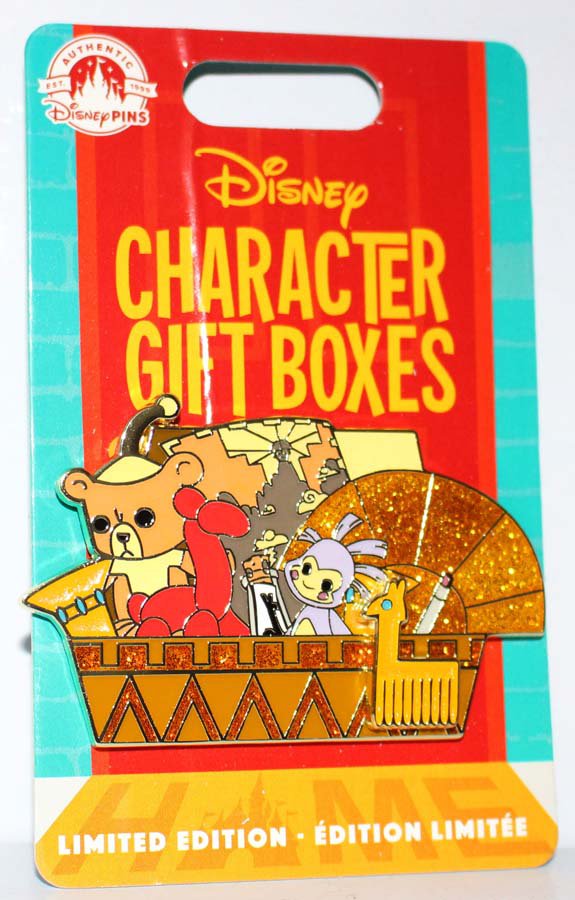 Disneyland Resort Character Gift Boxes 2-Pin Set Emperor's New Groove ...