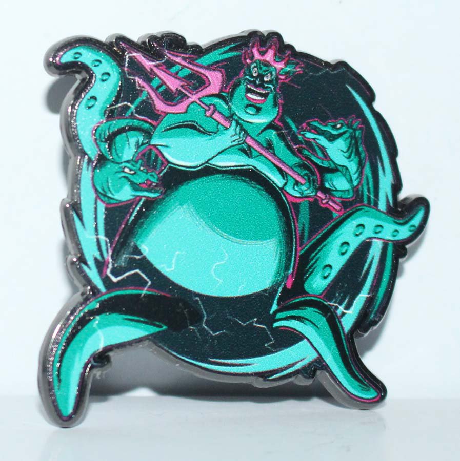 Disney Neon Villains Booster Set Pin Ursula