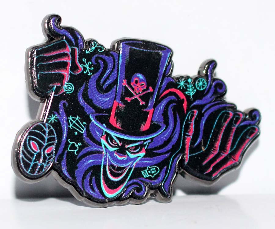 Disney Neon Villains Booster Set Pin Doctor Facilier