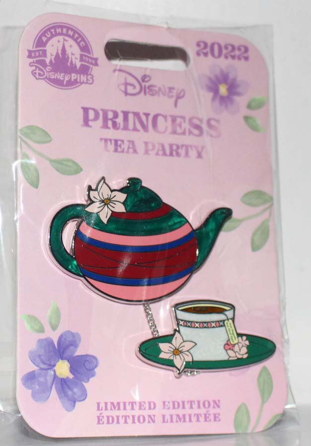Disney Princess Tea Party 2-Pin Set Mulan Limited Edition 4000