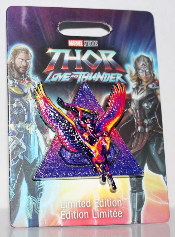 Disney Marvel Thor Love and Thunder Pin Valkyrie and Aragon Limited ...