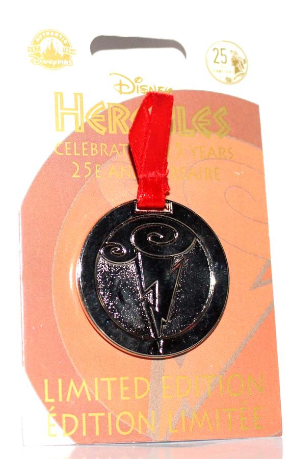 Disney Hercules 25th Anniversary Pin Symbol of the Gods Medallion ...