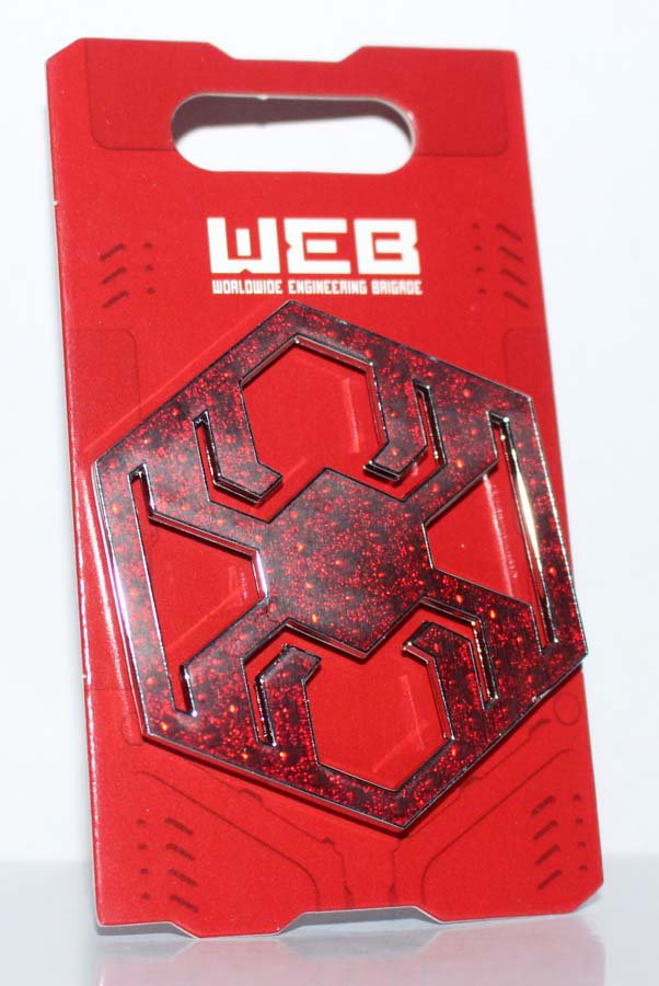 Disneyland Resort Avengers Campus W.E.B. Pin Web Slingers Logo