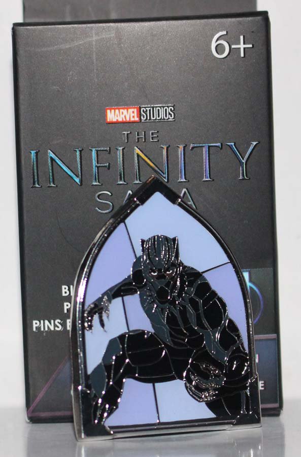 Loungefly Disney Marvel Infinity Saga Stained Glass Blind Box Pin Black ...