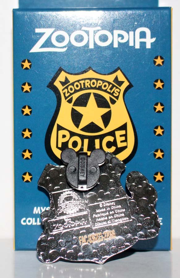 Disney Zootopia ZPD Officer Character Badge Mystery Pin Benjamin Clawhauser