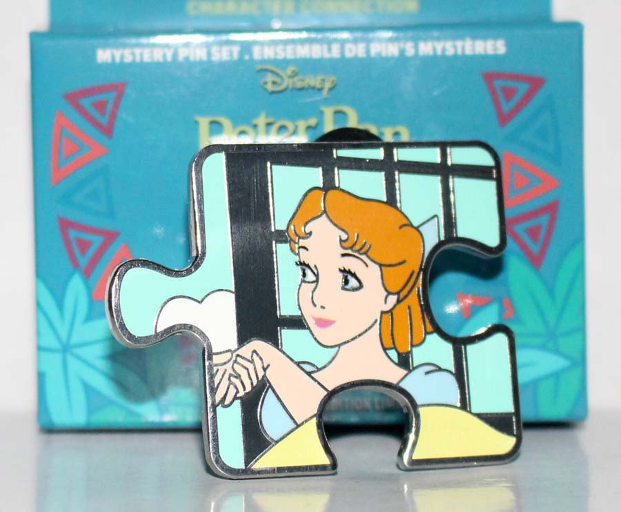 Disney Peter Pan Character Connection Puzzle Piece Mystery Pin Wendy ...