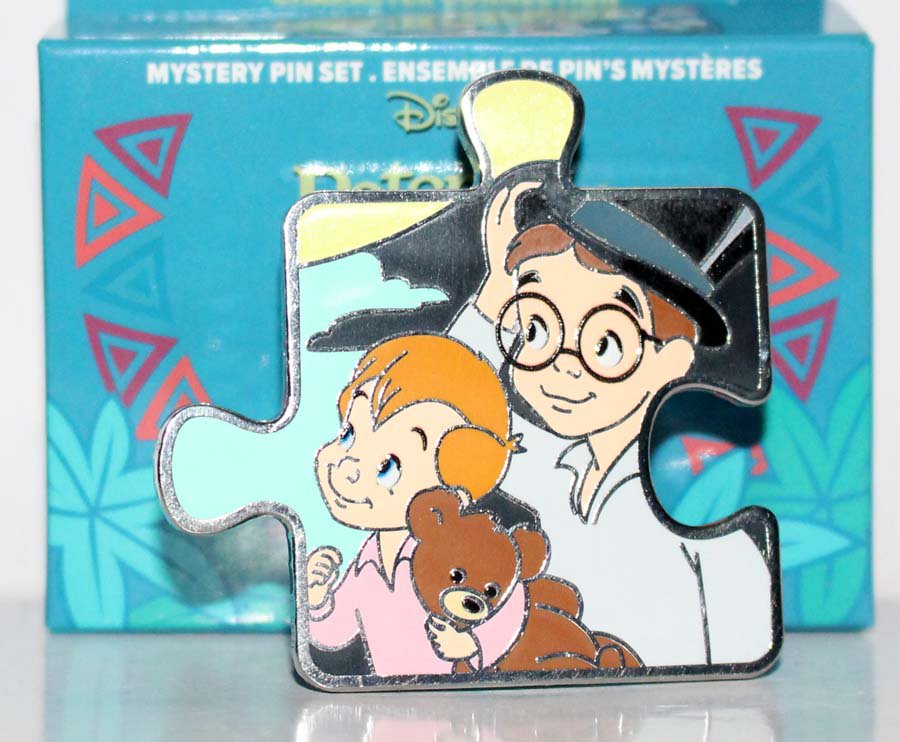 Disney Peter Pan Character Connection Puzzle Piece Mystery Pin John and ...