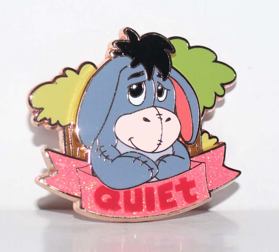 Walt Disney World One Family Personality Pin Eeyore Quiet Limited ...