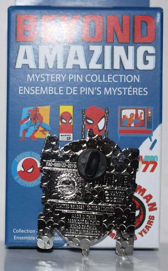 Disney Marvel Spider-Man Beyond Amazing 60th Anniversary Mystery Pin ...