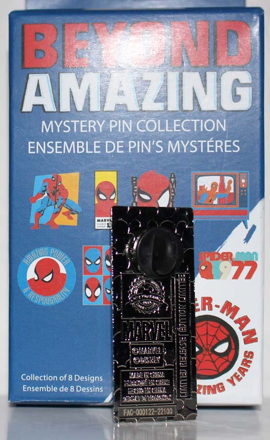 Disney Marvel Spider-Man Beyond Amazing 60th Anniversary Mystery Pin ...