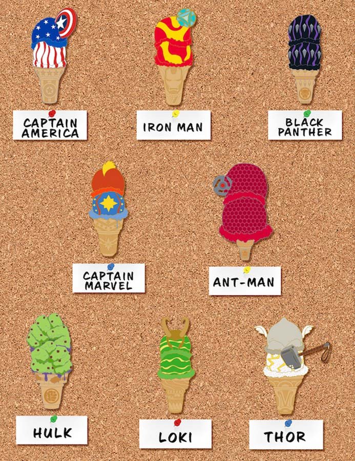 D23 Expo 2022 Disney Studio Store Hollywood DSSH Marvel Ice Cream Cone ...