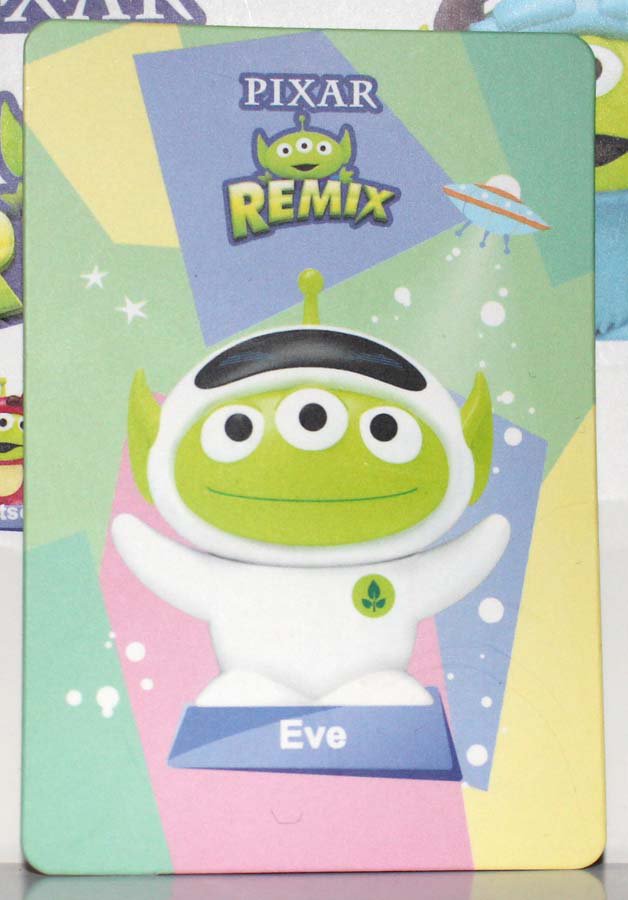 Miniso Disney Pixar Remix Little Green Man as Eve 3" Firgure wih ...
