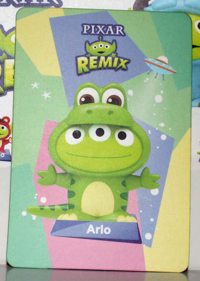Miniso Disney Pixar Remix Little Green Man as Arlo 3" Firgure wih ...