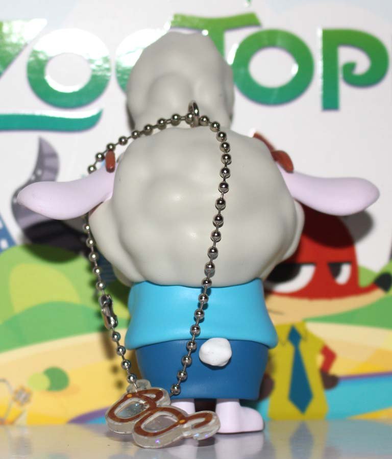 MIniso Disney Zootopia Mayor Bellwether Bag Clip/Standing Figure with Charm