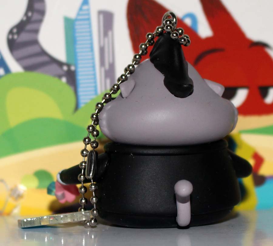 MIniso Disney Zootopia Mr. Big Bag Clip/Standing Figure with Charm