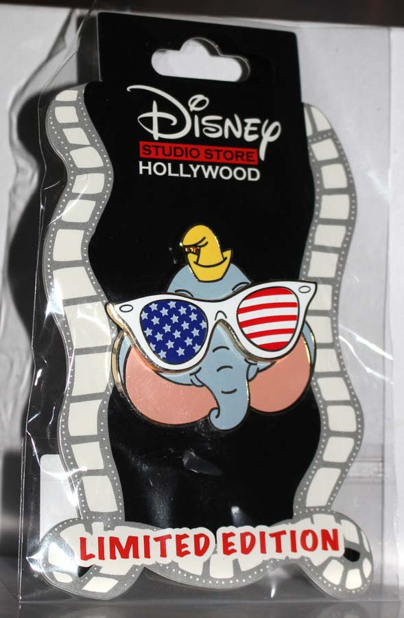 Disney Studio Store Hollywood DSSH Patriotic Sunglasses Pin Dumbo ...