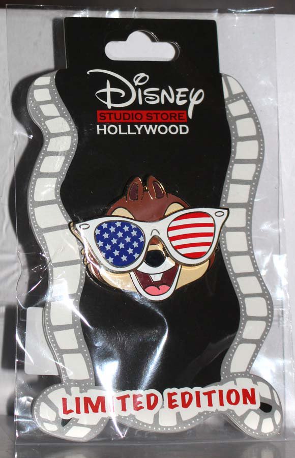 Disney Studio Store Hollywood DSSH Patriotic Sunglasses Pin Chip ...