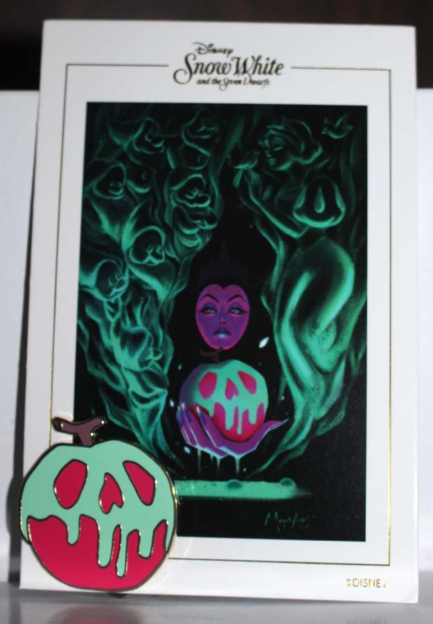 Disney D23 Expo 2022 Snow White and the Seven Dwarfs Poison Apple Pin ...