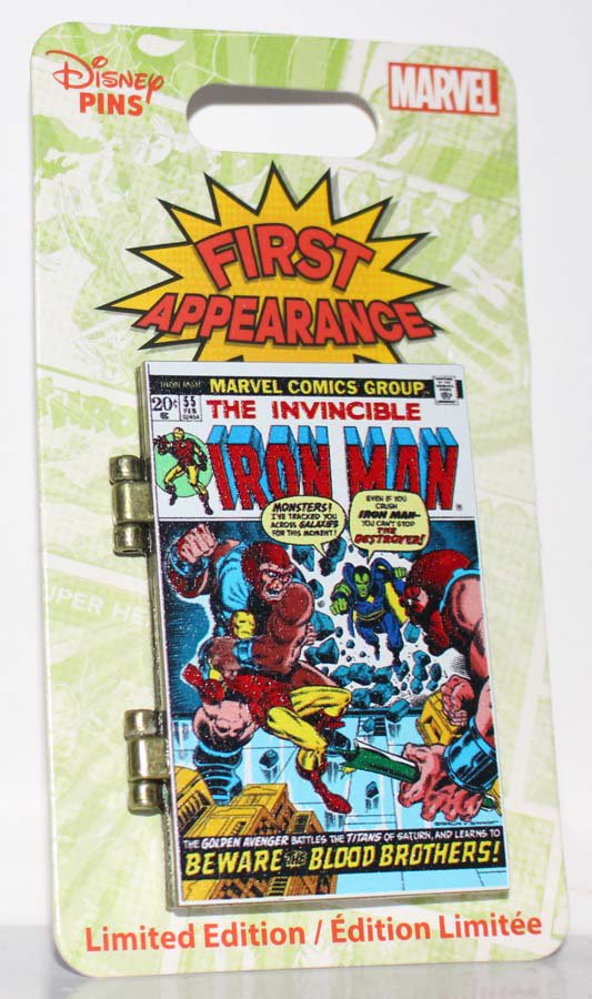 Disney Marvel First Appearance Villains Pin Invincible Iron Man #55 ...