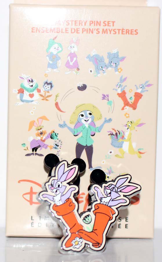 Disney Parks Rabbits Mystery Pin Set Sleeping Beauty's Forest Rabbits ...
