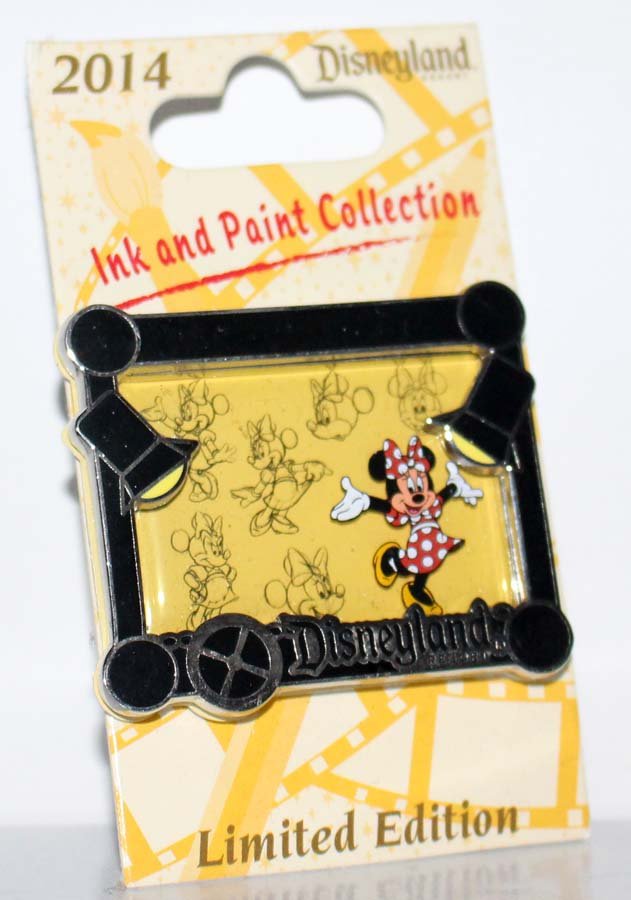Disneyland Resort Ink & Paint Collection Pin Minnie Mouse Limited ...