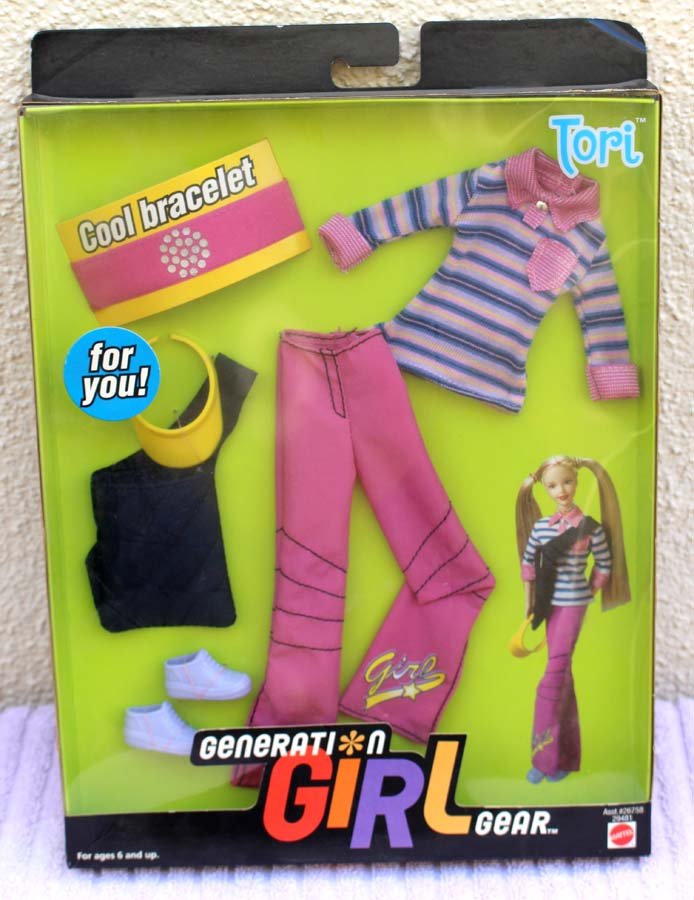 Mattel Barbie Generation Girl Gear Pink and Purple Outfit for Tori with ...