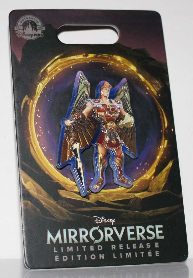 Disney Mirrorverse Sculpted Pin Hercules Limited Release