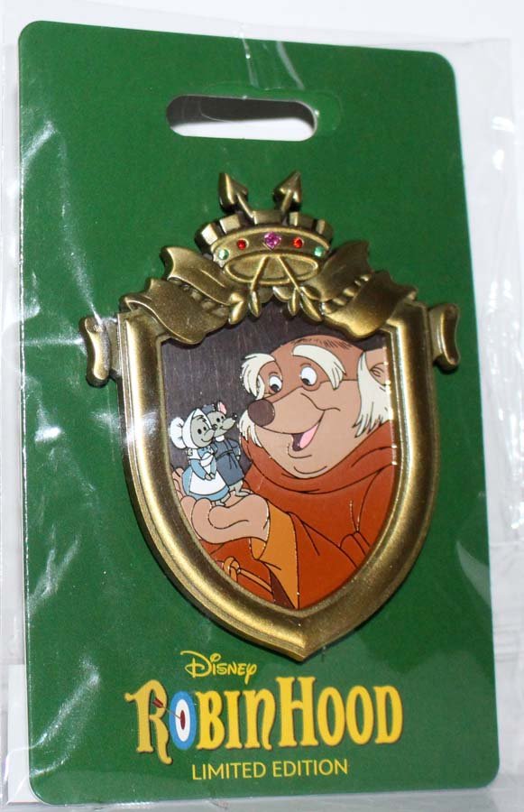 Walt Disney Imagineering WDI Robin Hood 50th Anniversary Crest Pin ...