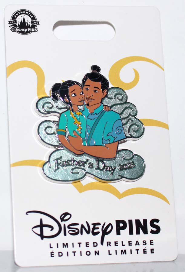 Disney Father's Day 2023 Pin Raya and Chief Benja Limited Release