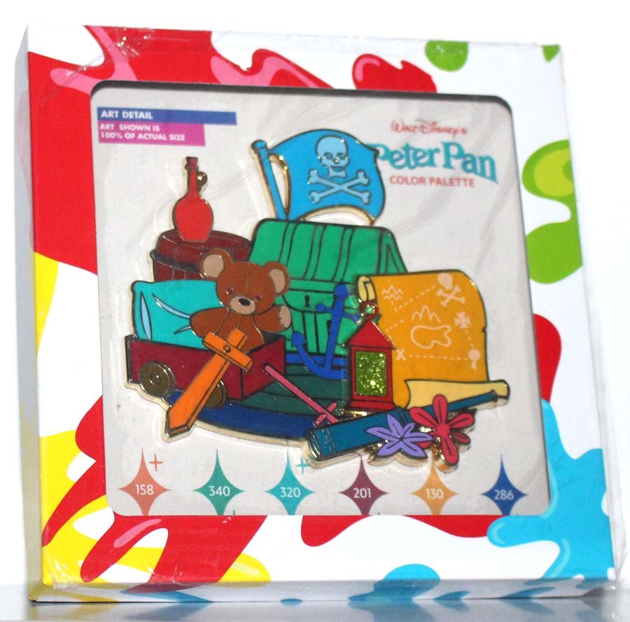 WDI Mickey's of Glendale Color Palette Boxed Pin Peter Pan Limited ...