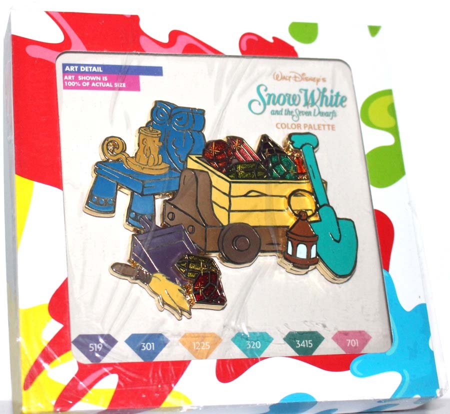 WDI Mickey's of Glendale Color Palette Boxed Pin Snow White and the ...