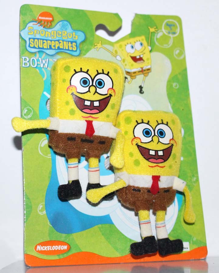 Nickelodeon SpongeBob SquarePants Shoe Lace Decorations Set of 2 MOC 2002