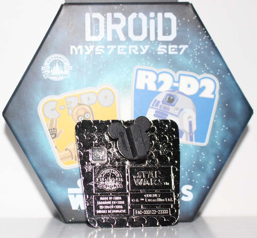 Disney Star Wars Galaxy's Edge 2024 Droid Mystery Pin Set R7-A7