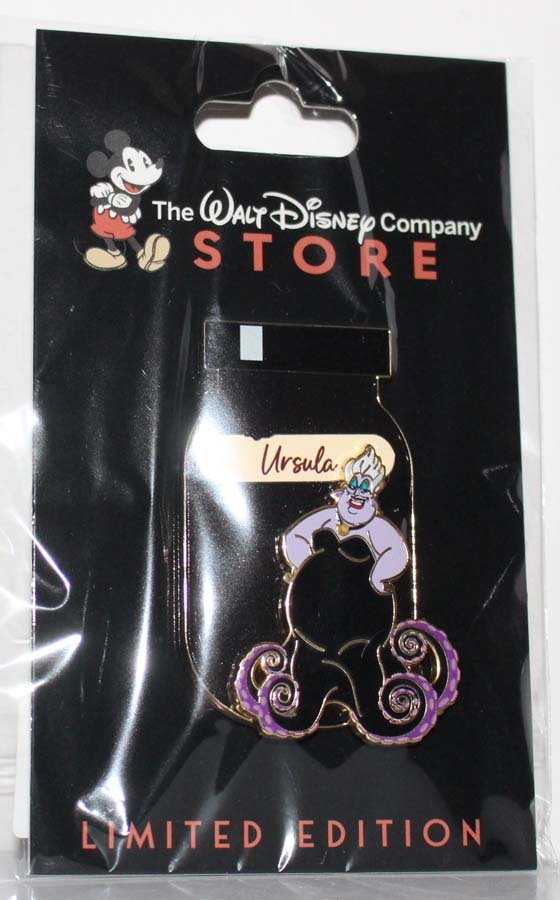D23 2024 Disney Company Store Color Shades of Magic Pin Ursula Ltd Ed 400