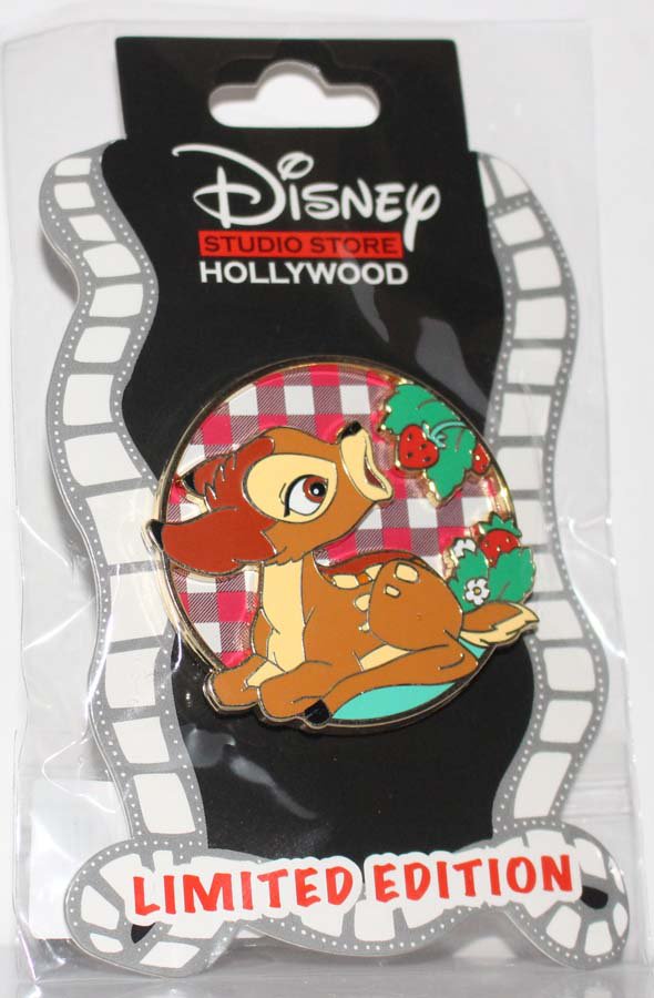 D23 2024 Disney Studio Store Hollywood DSSH Berry Cute Pin Bambi Ltd Ed 400