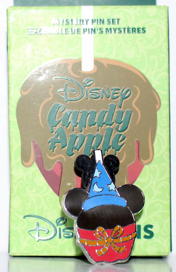 Disney Parks Candy Apple Mystery Pin Sorcerer Mickey