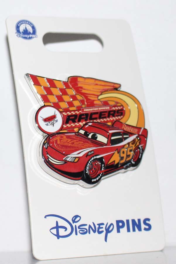 Disneyland Resort Cars Land Lightning McQueen Racers Pin