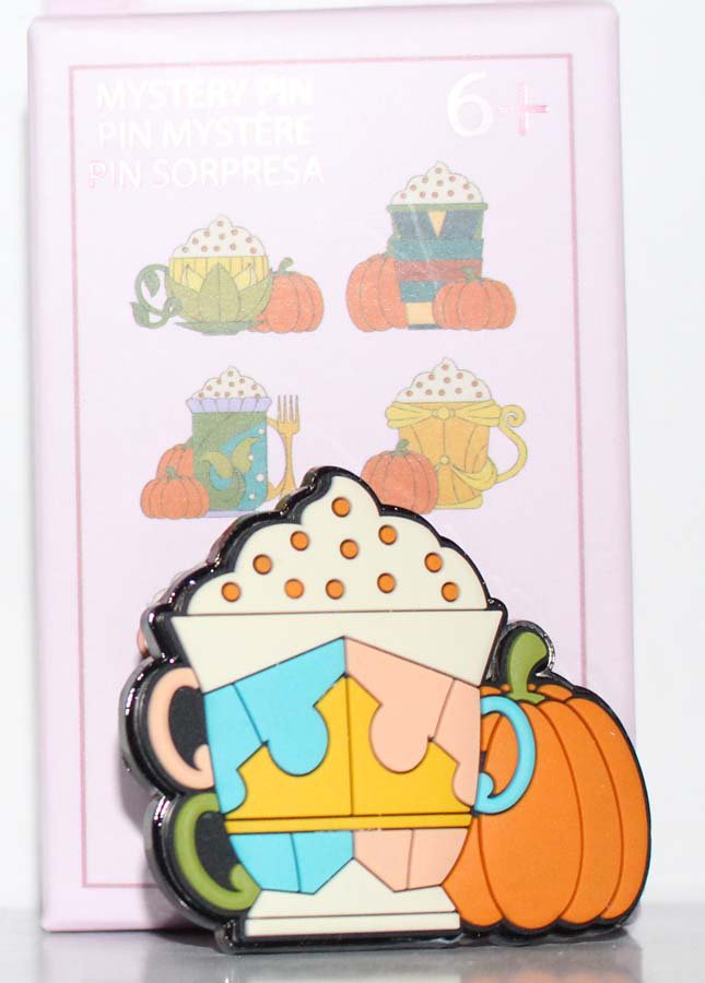 Loungefly Disney Sleeping Beauty Aurora Pumpkin Spice Scented Blind Box Pin