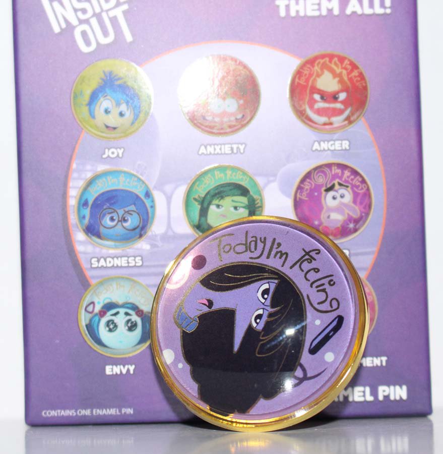 Disney Pixar Inside Out 2 Emotions Memory Orb Blind Box Pin Ennui