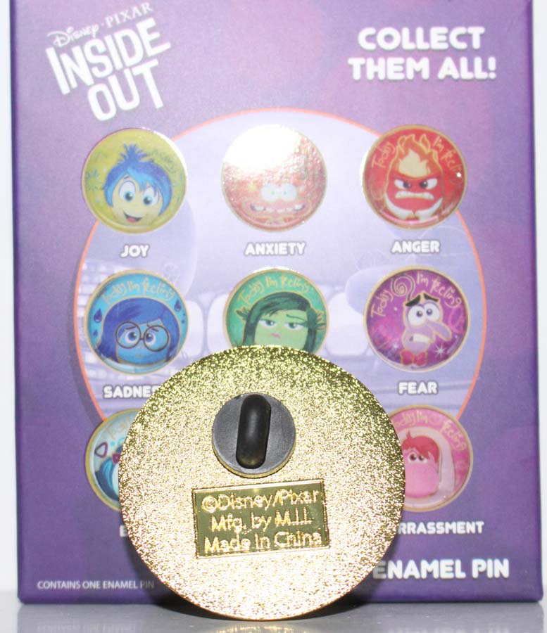 Disney Pixar Inside Out 2 Emotions Memory Orb Blind Box Pin Joy