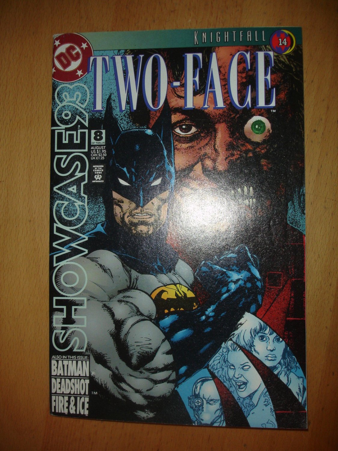 Showcase 93 #8 Knightfall Two face Batman