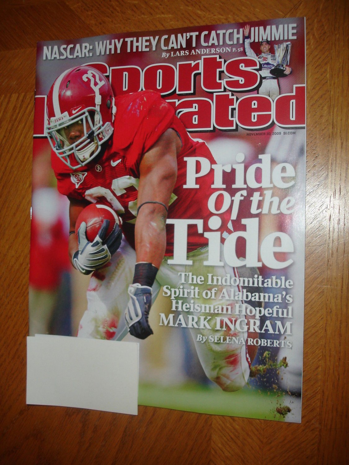 Sports Illustrated November 30, 2009 Mark Ingram Alabama College ...
