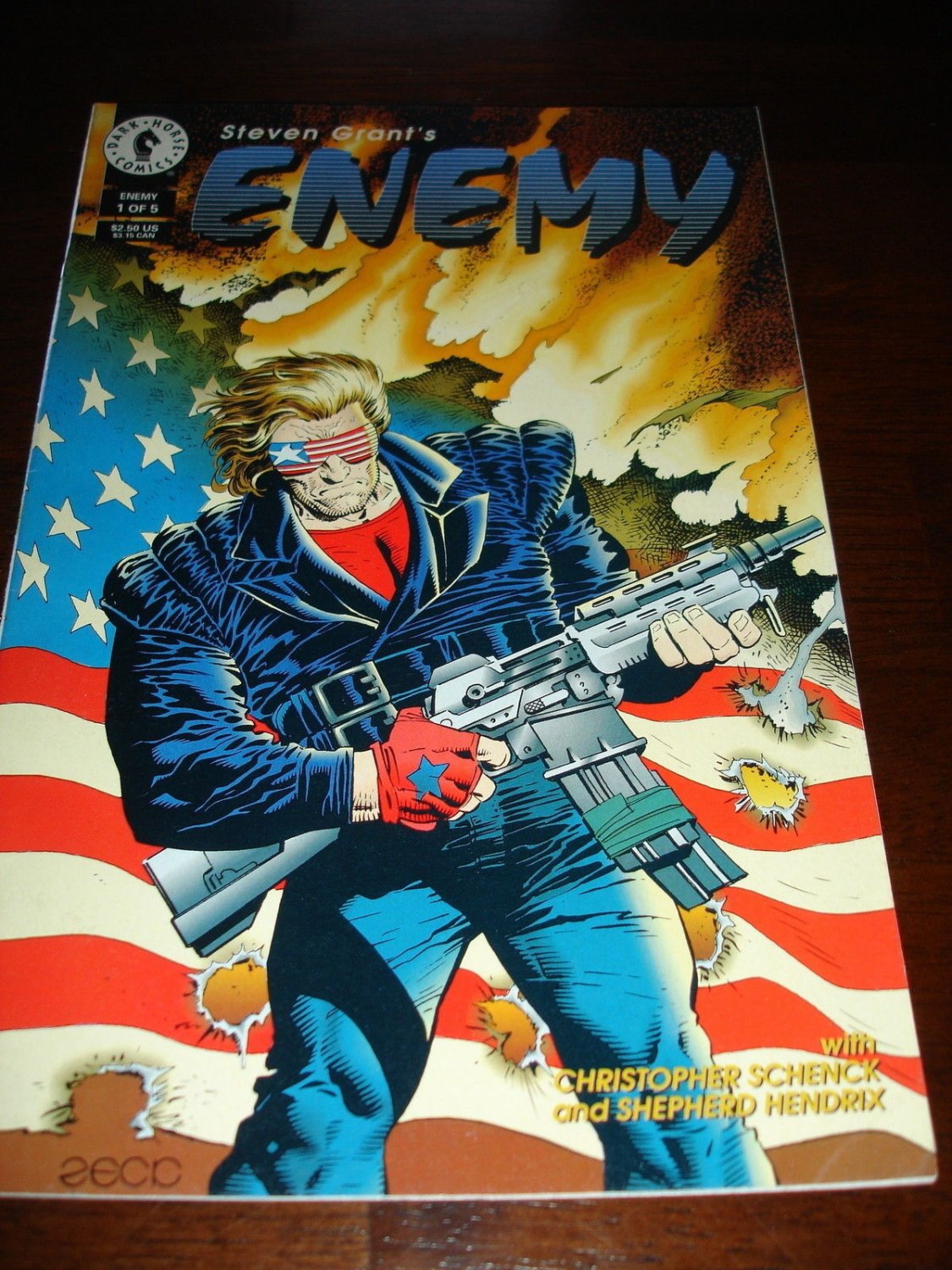 STEVEN GRANT'S ENEMY # 1 DARK HORSE COMICS