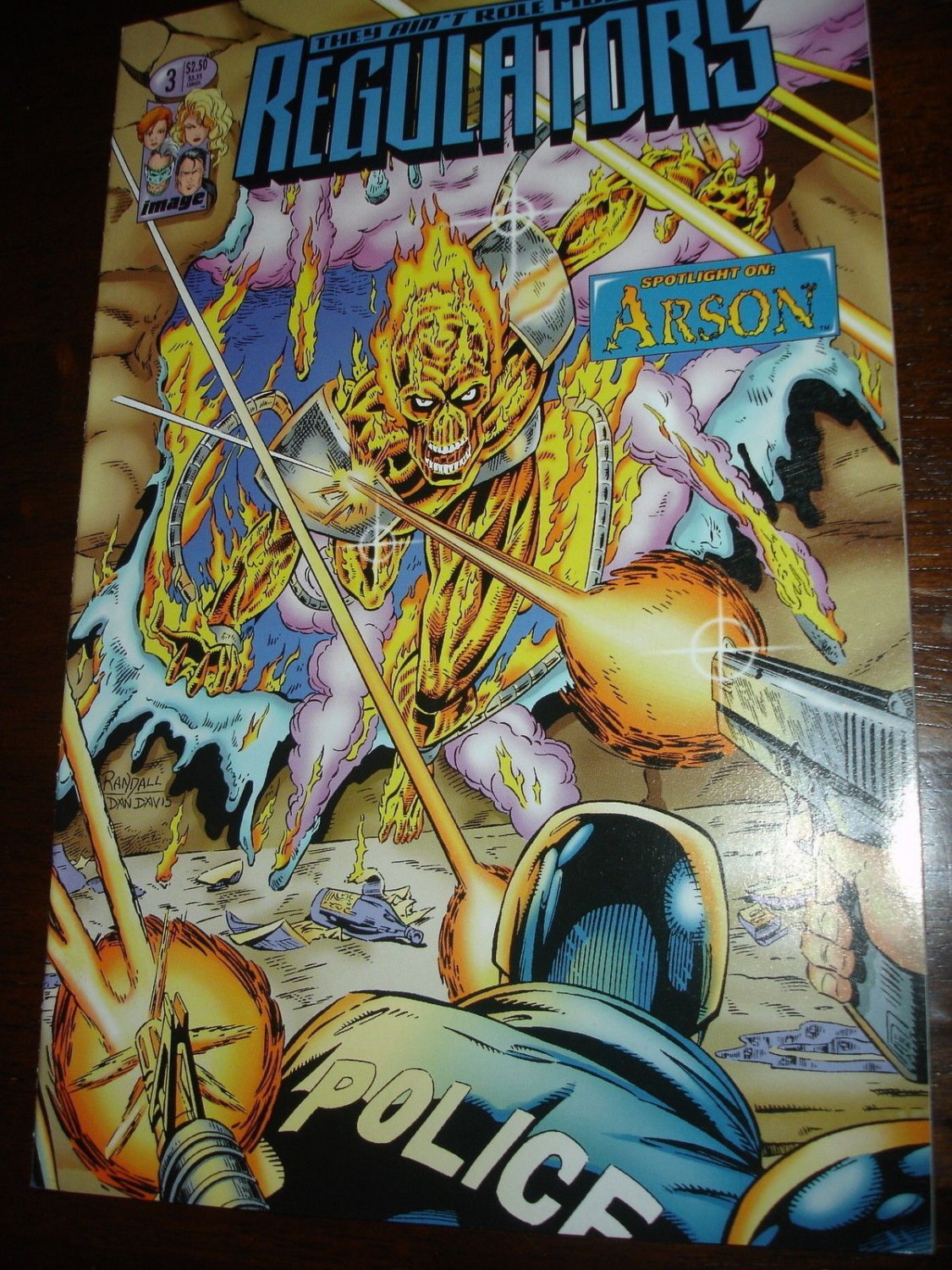 Regulators [1995 Image Comics] #1-3 heroes KURT BUSIEK