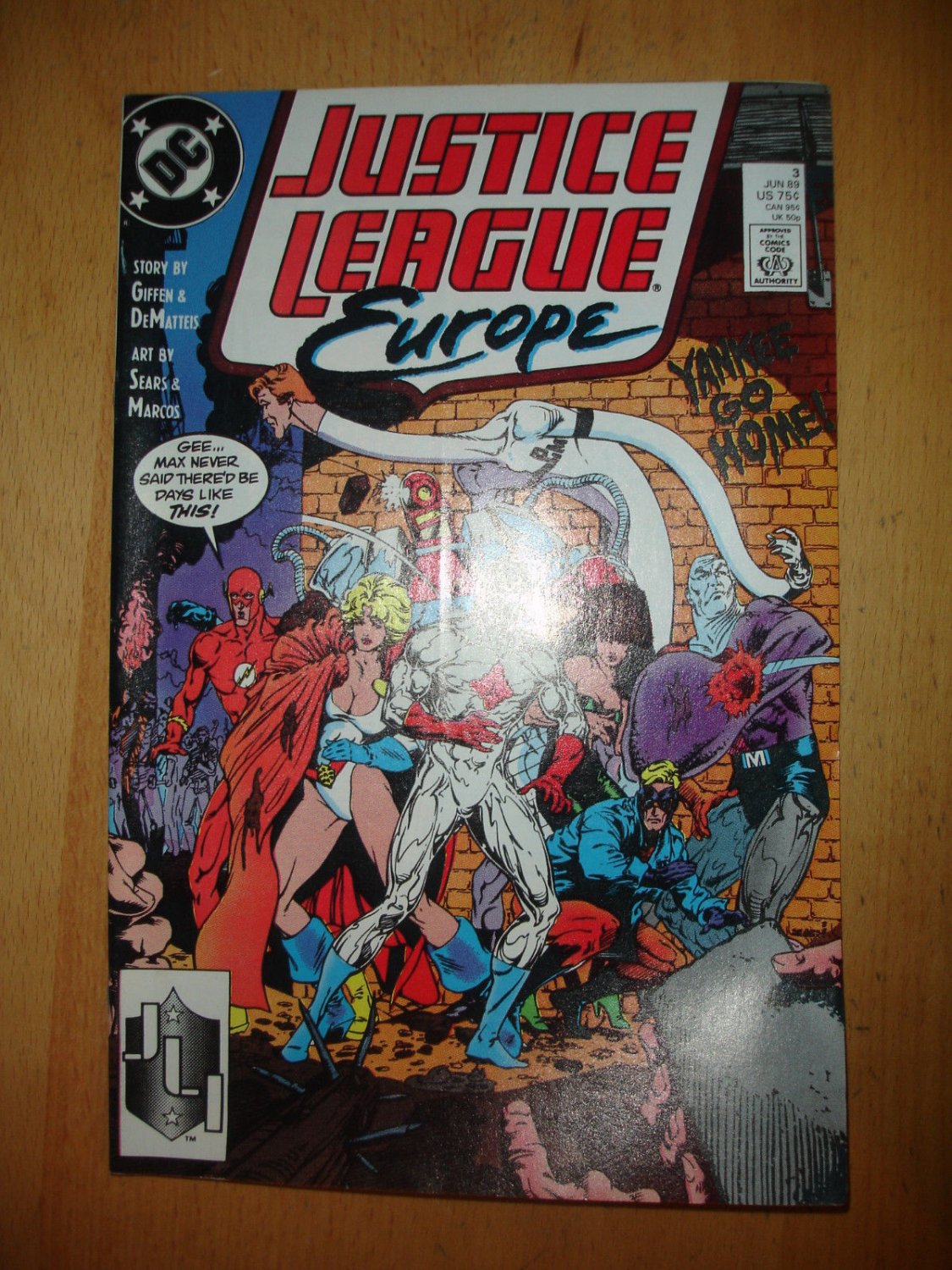 Justice League Europe #3