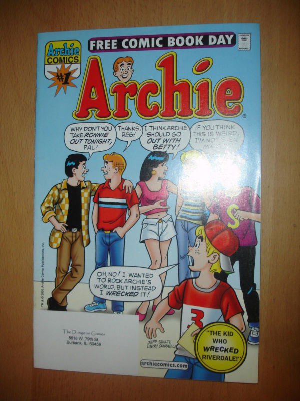 Archie #1 Free Comic Book Day FCBD