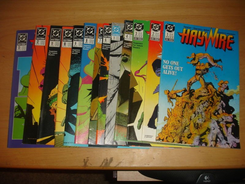 Haywire #1-13 Complete Set DC Comics